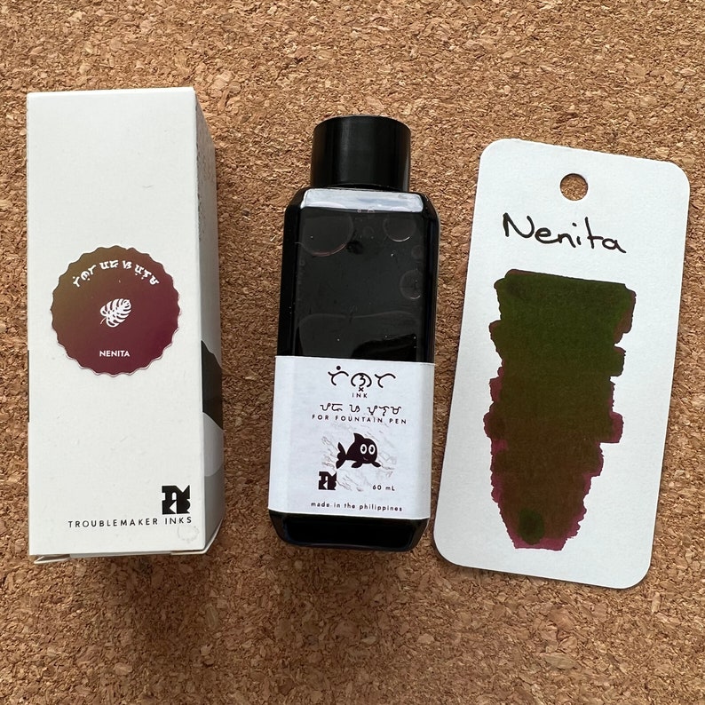 Troublemaker Nenita Sheening Fountain Pen Ink 60ml - Etsy