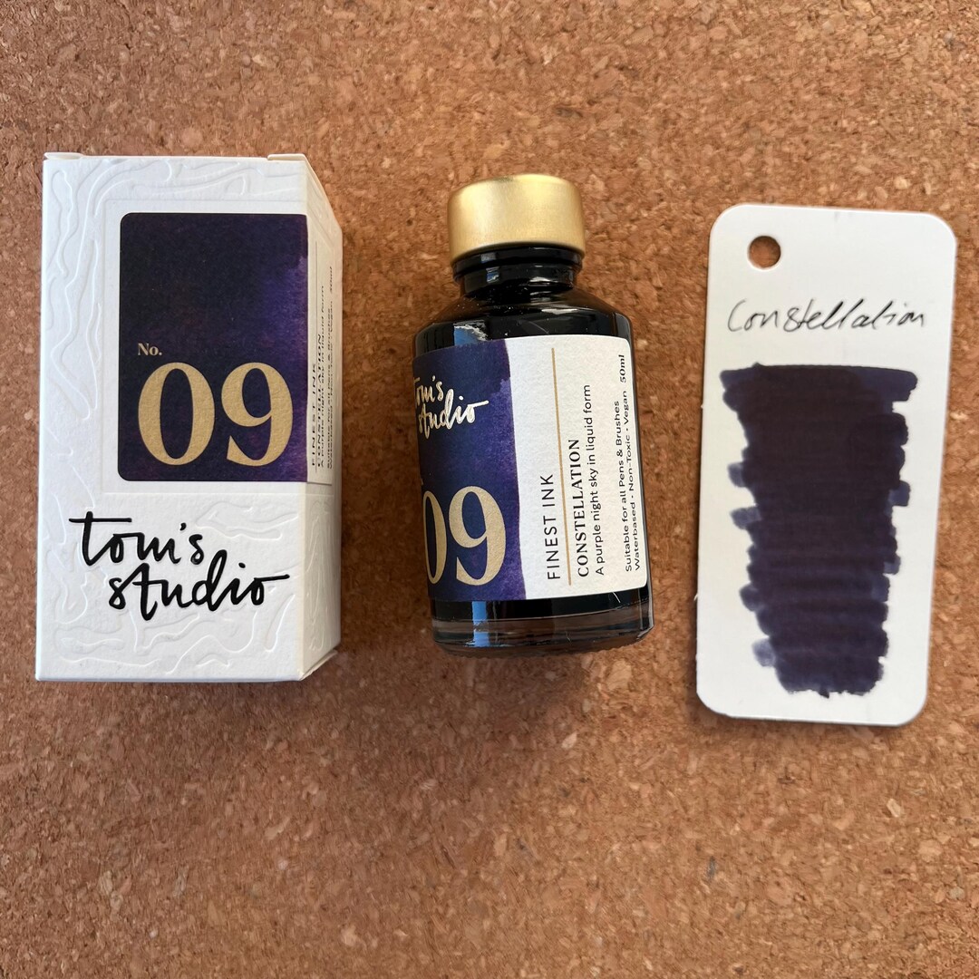 Tom's Studio #9 Constellation Standard Fountain Pen Ink 50ml - Etsy