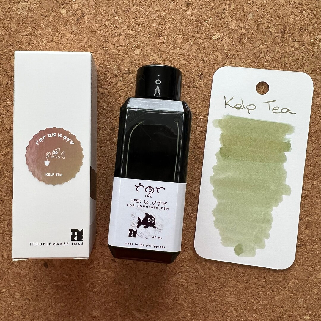 Troublemaker Kelp Tea Shading Fountain Pen Ink 60ml - Etsy