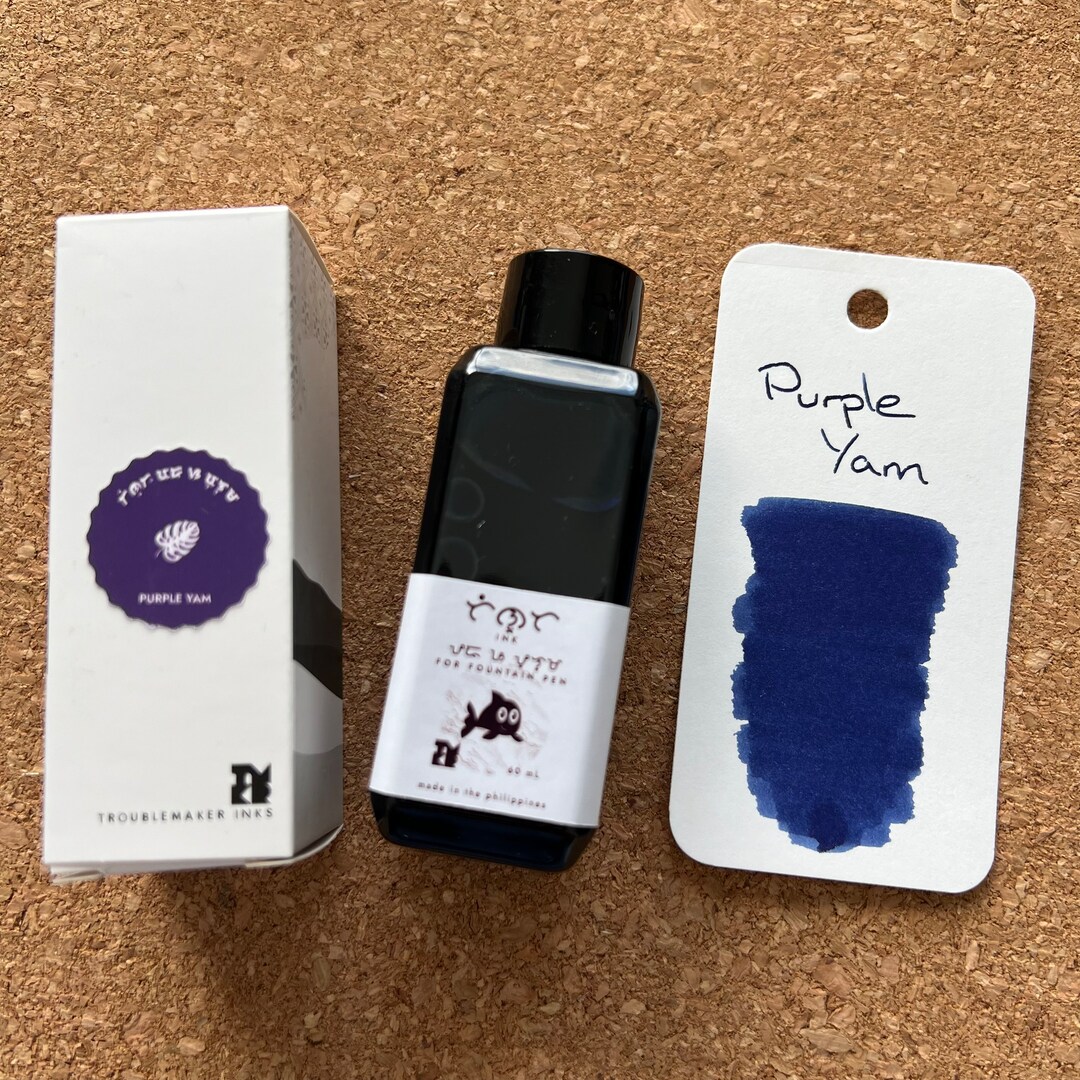 Troublemaker Puple Yam Standard Fountain Pen Ink 60ml - Etsy