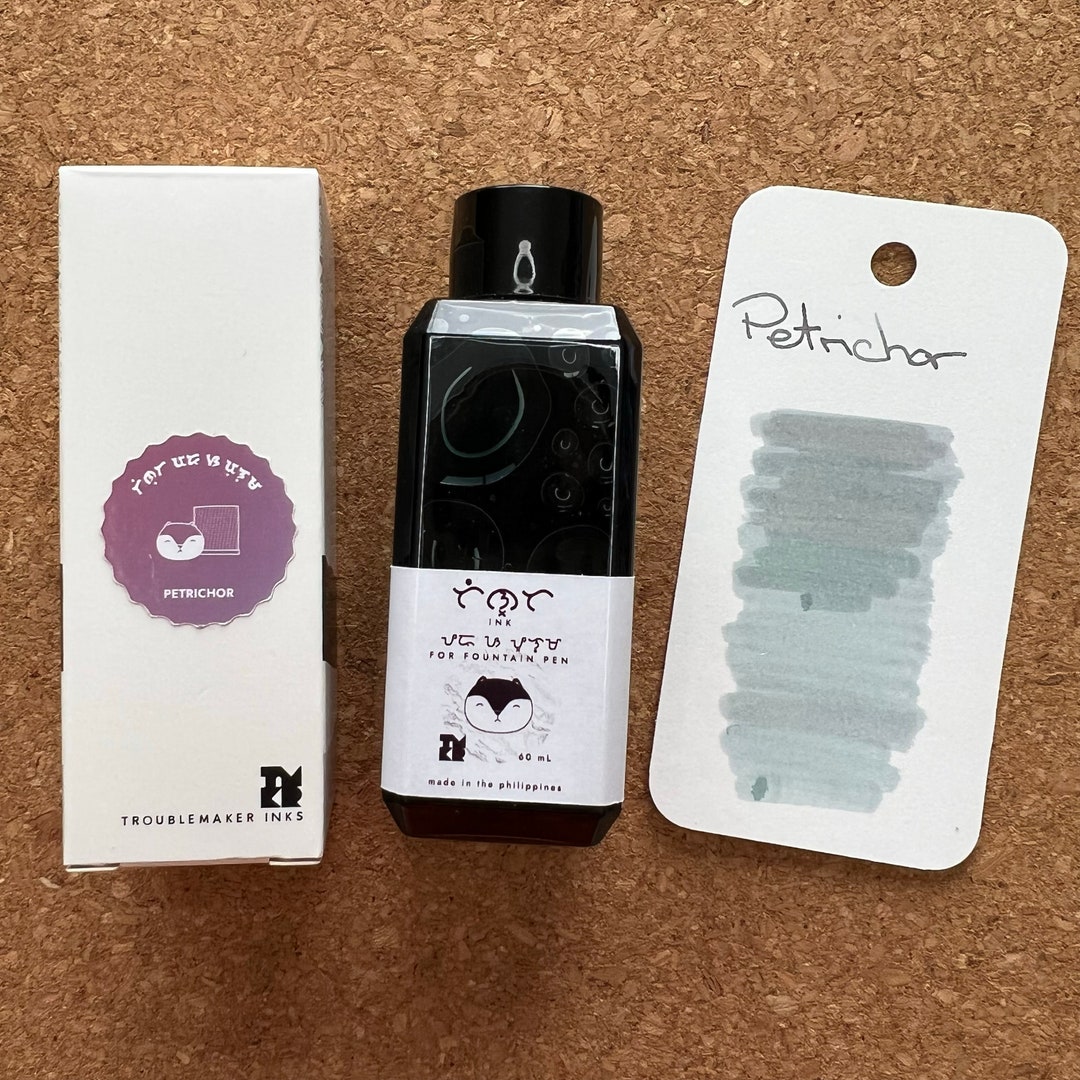 Troublemaker Petrichor Shading Fountain Pen Ink 60ml - Etsy