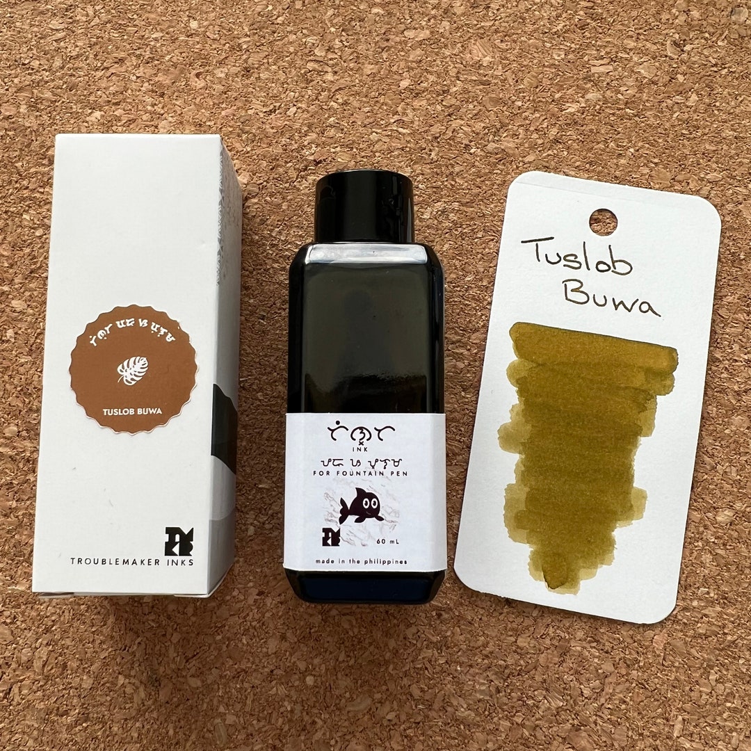 Troublemaker Tuslob Buwa Standard Fountain Pen Ink 60ml - Etsy Sweden
