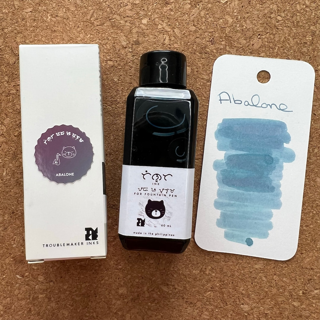Troublemaker Abalone Shading Fountain Pen Ink 60ml - Etsy