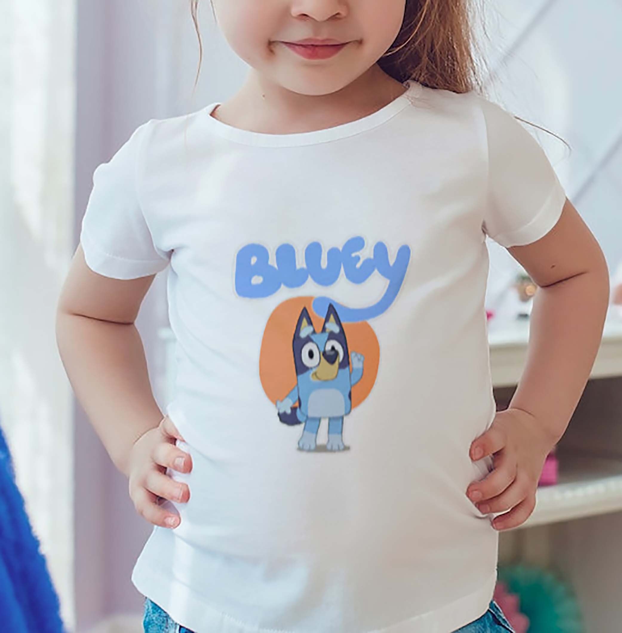 Heat Transafer Iron Bluey - Etsy Australia