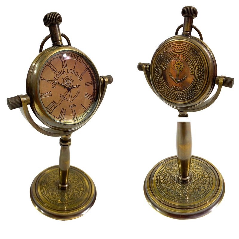 Vintage Table Clock - Etsy UK