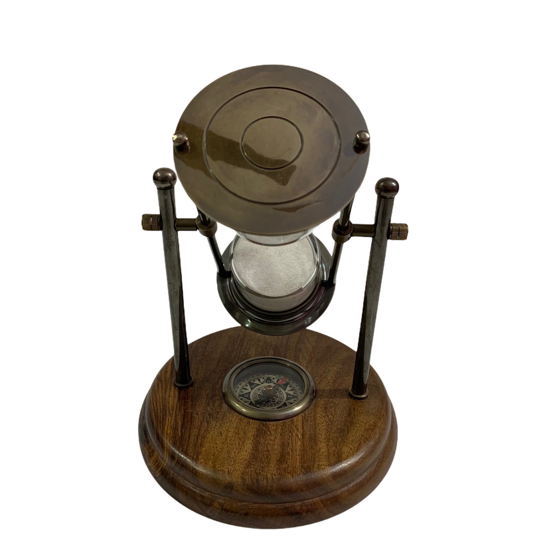 Personalized Hourglass / Nautical Brass Hourglass / Sand Timer - Etsy