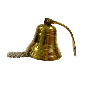 Personalized Brass Wall Bell | Custom Engraved Nautical Bell | Door ...