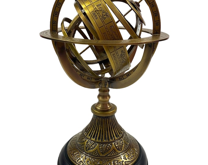 Armillary Sphere,spherical Astrolabe,armillary,celestial Sphere, 8x10 ...