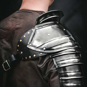 Medieval Single ARM Pauldron Larp, Spartacus Armor for Gladiator ...