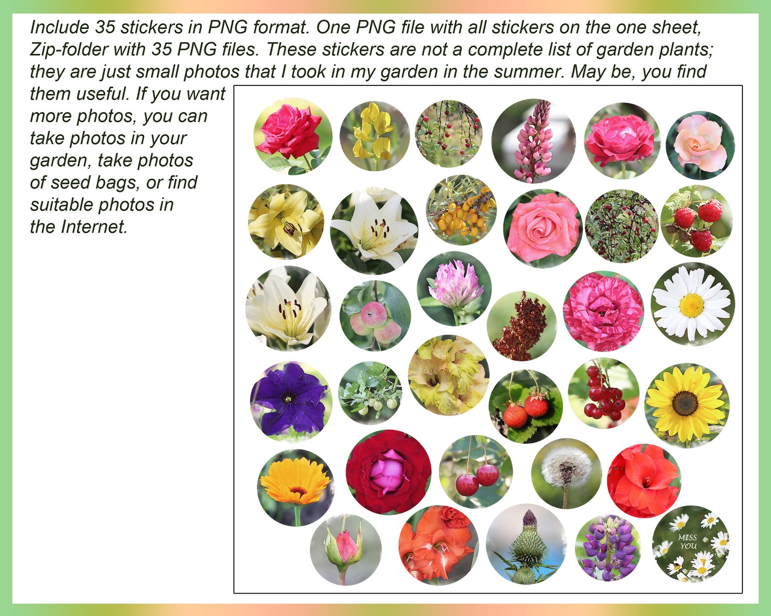 Digital Garden Planner Digital Garden Journal Plants | Etsy