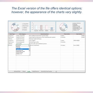 Life Wheel, Daily Planner Sheet, Life Balance Wheel, Daily Hourly ...