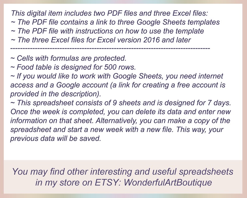 Macro Meal Planner, Macro Diet Planner, Macro Counter Meal Planner ...