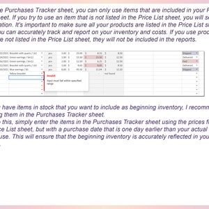 Inventory Tracker, Reseller Sales Tracker, Inventory Management ...