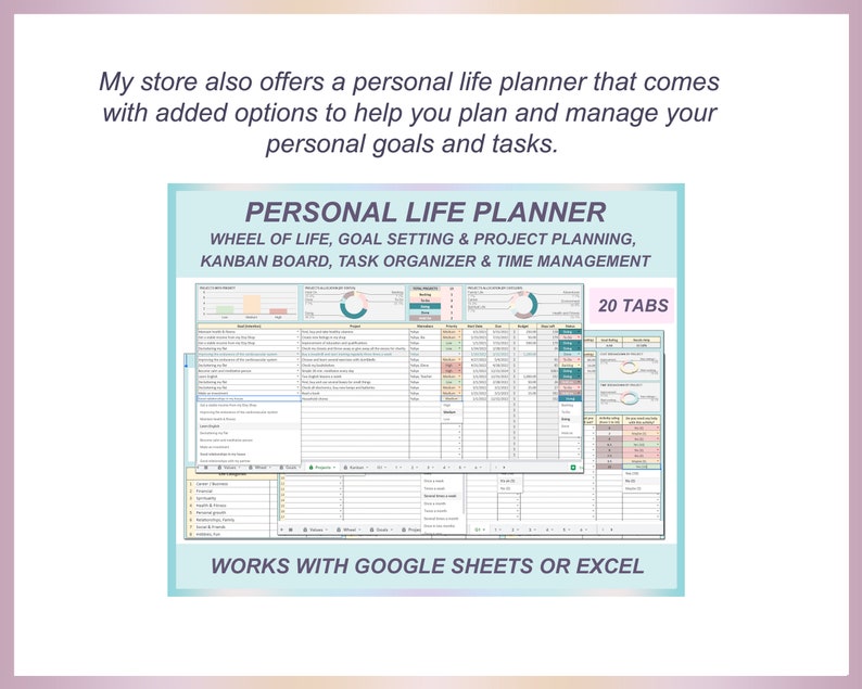 Life Wheel Daily Planner Sheet Life Balance Wheel Daily - Etsy