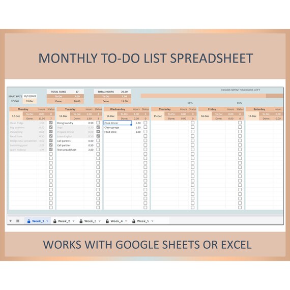 Excel Check Template