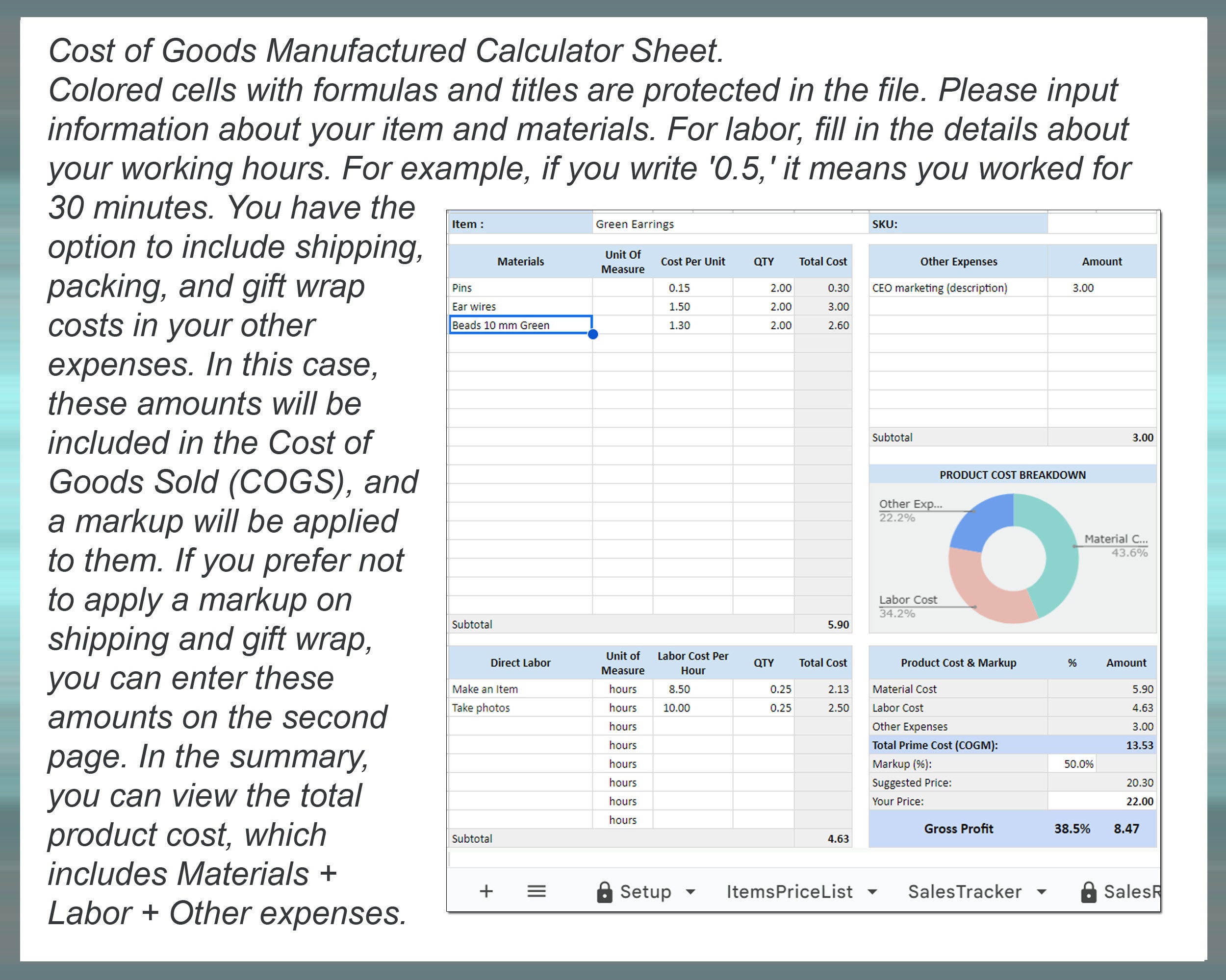 Sales Tracker Spreadsheet Activity Monitoring Tool Multi-platform Sales ...