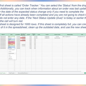 Order Tracker, Task Tracker, Order Management, Task Management, Order ...