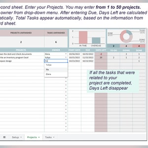 Project Management Template, Project Planner, Task Management, To-do ...
