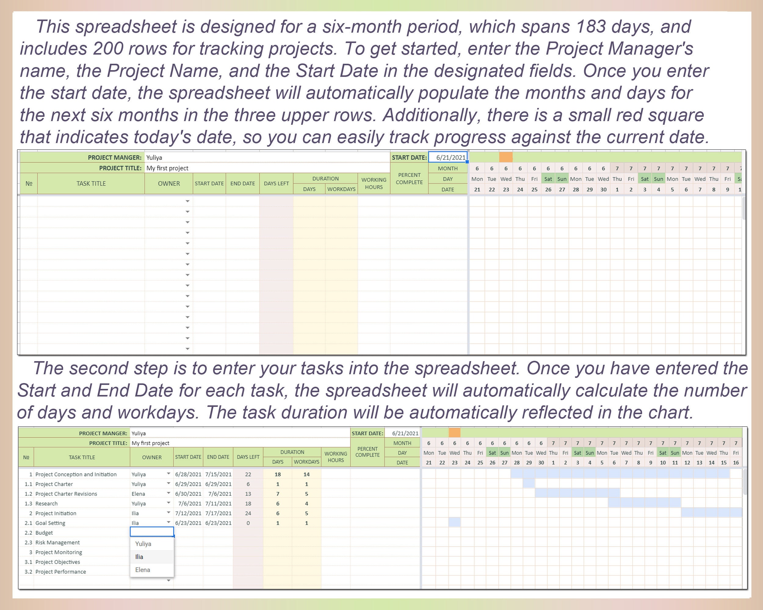 Gantt Chart Maker, Gantt Chart Online, Project Chart, Project ...