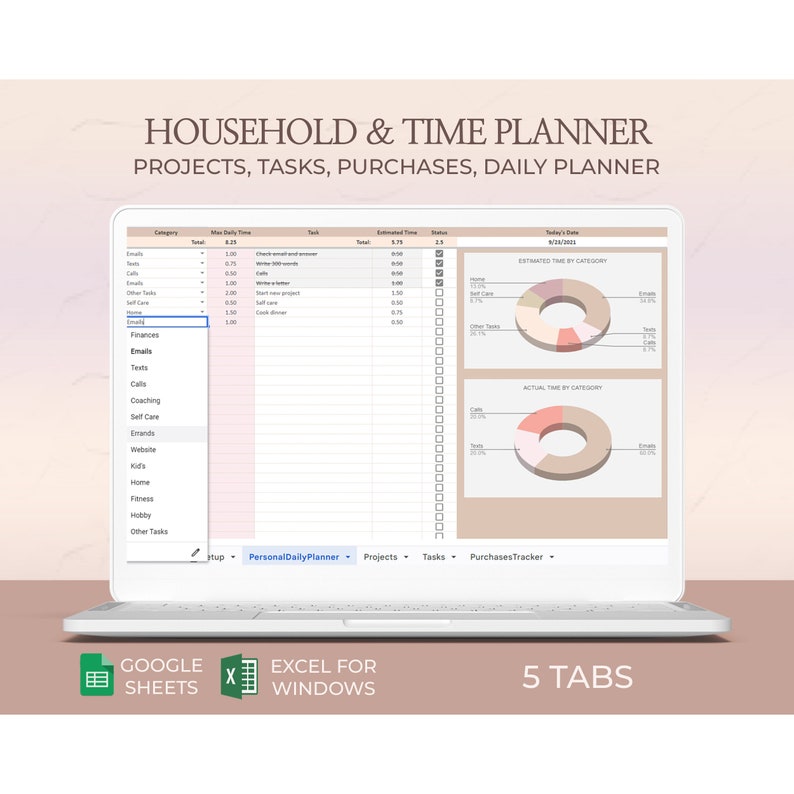 Daily Routine Planner, Task Management, Time Management, To-do List ...