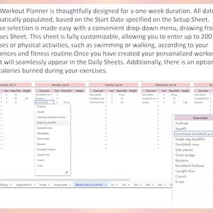 Ultimate Fitness Planner, Digital Fitness Planner, Workout Planner ...