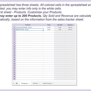 Client Base Customer Base Template Client Base Example | Etsy