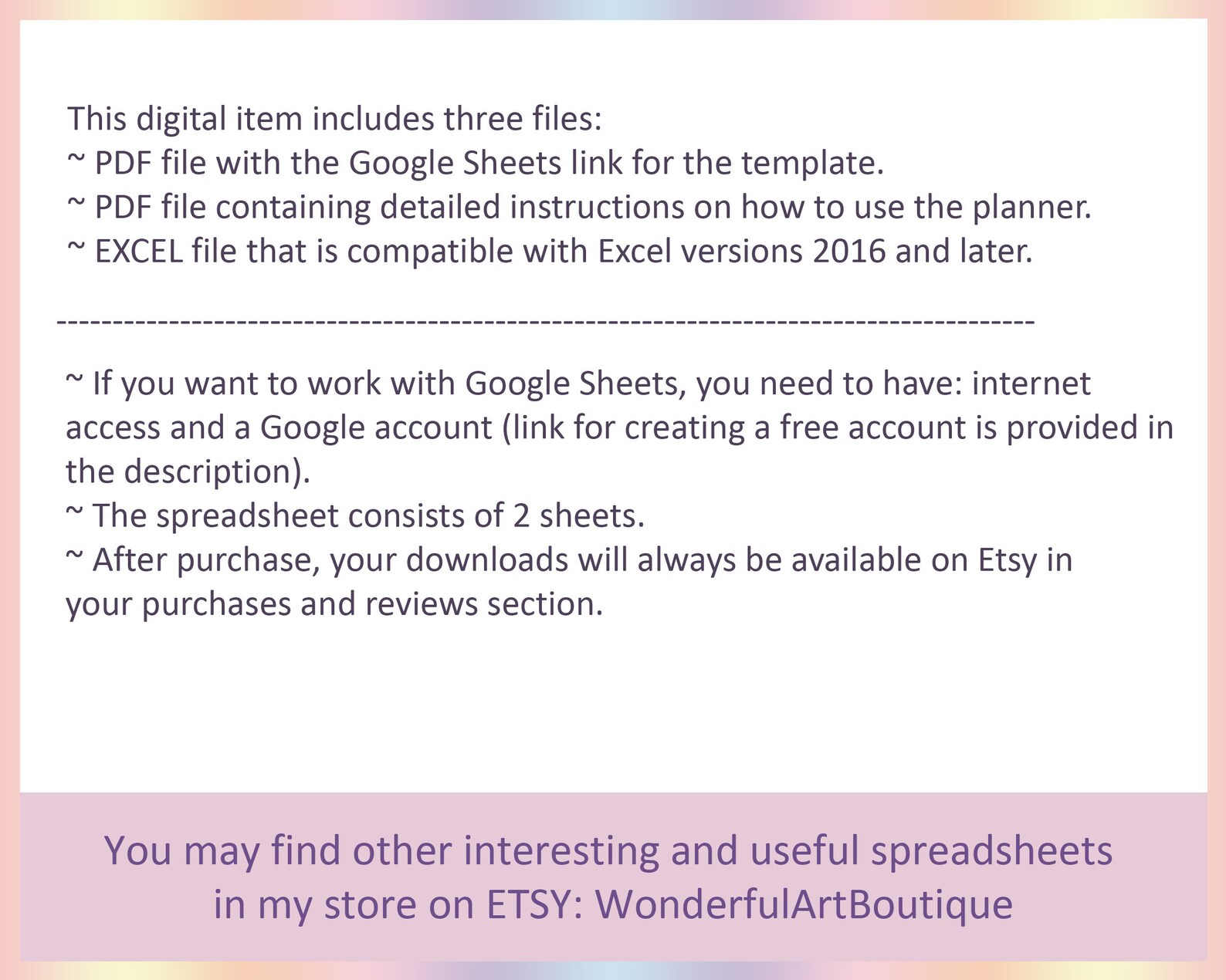 Password Tracker Template Spreadsheet Excel Google Sheets Digital Log ...
