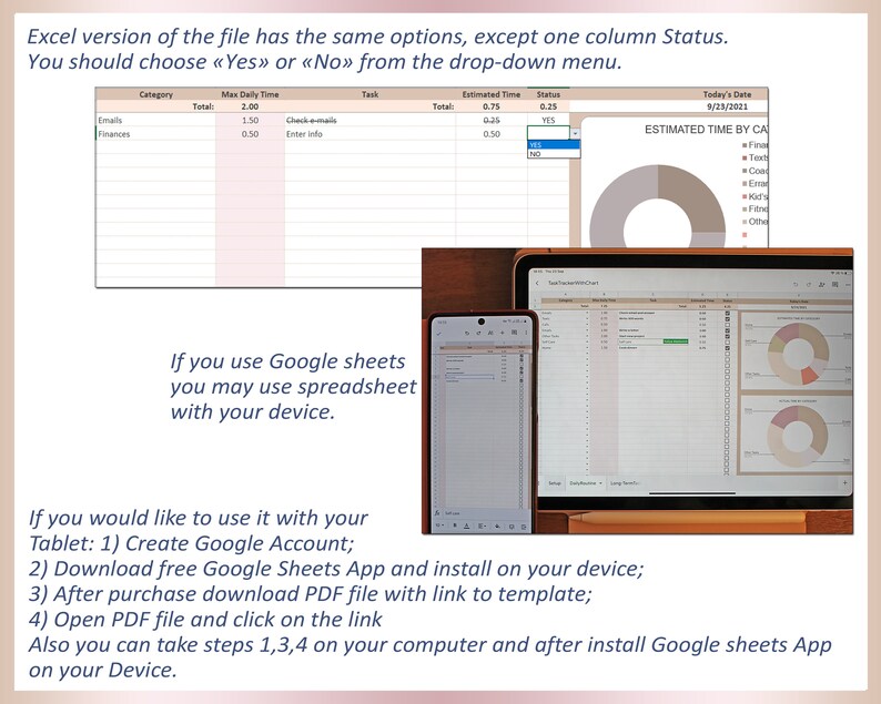 Task Management Daily Routine Planner Time Management To-do - Etsy