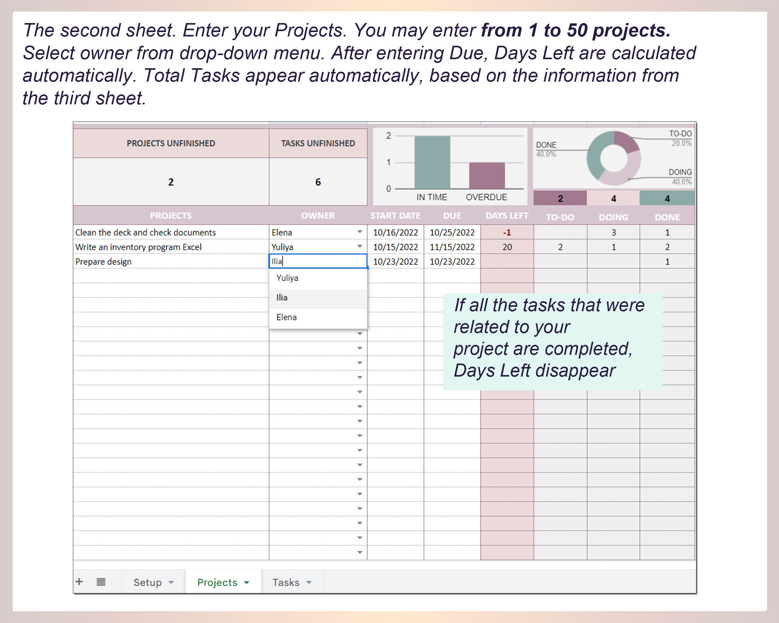 Task Management Digital Project Planner Team Management - Etsy