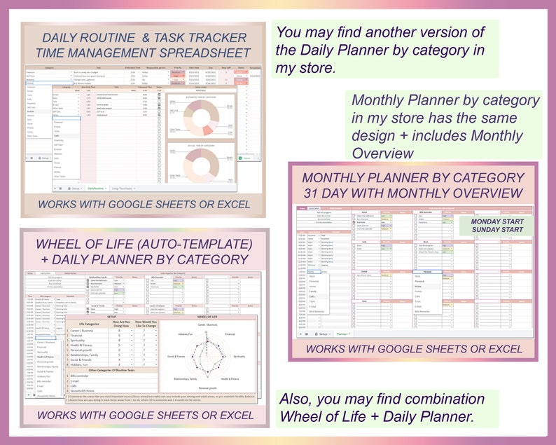 Daily Planner Sheet Task Management Personal Tasks Planner - Etsy