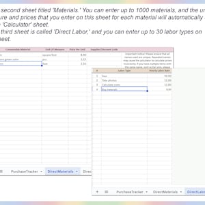 Pricing Markup Template Product Costing Spreadsheet Excel Product ...