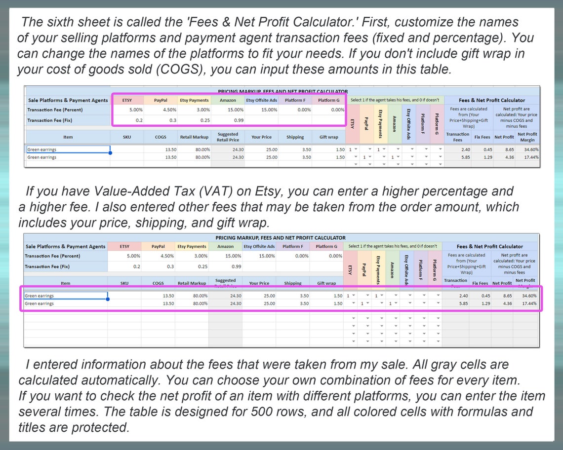 Sales Tracker, Sales Tracking App, Sales Tracking Spreadsheet, Expense ...