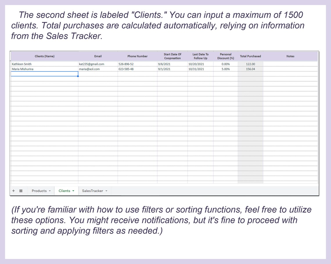 Client Base, Customer Base Template, Client Base Example, Customer Base ...