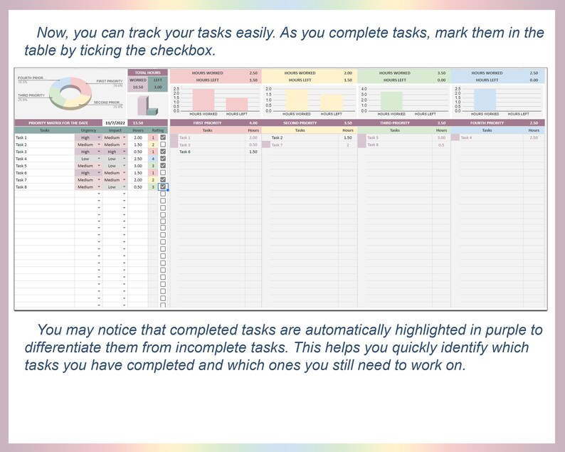 Prioritization Matrix Task Planner Task Tracker Priority - Etsy Prioritization Matrix Task Planner Task Tracker Priority - Etsy