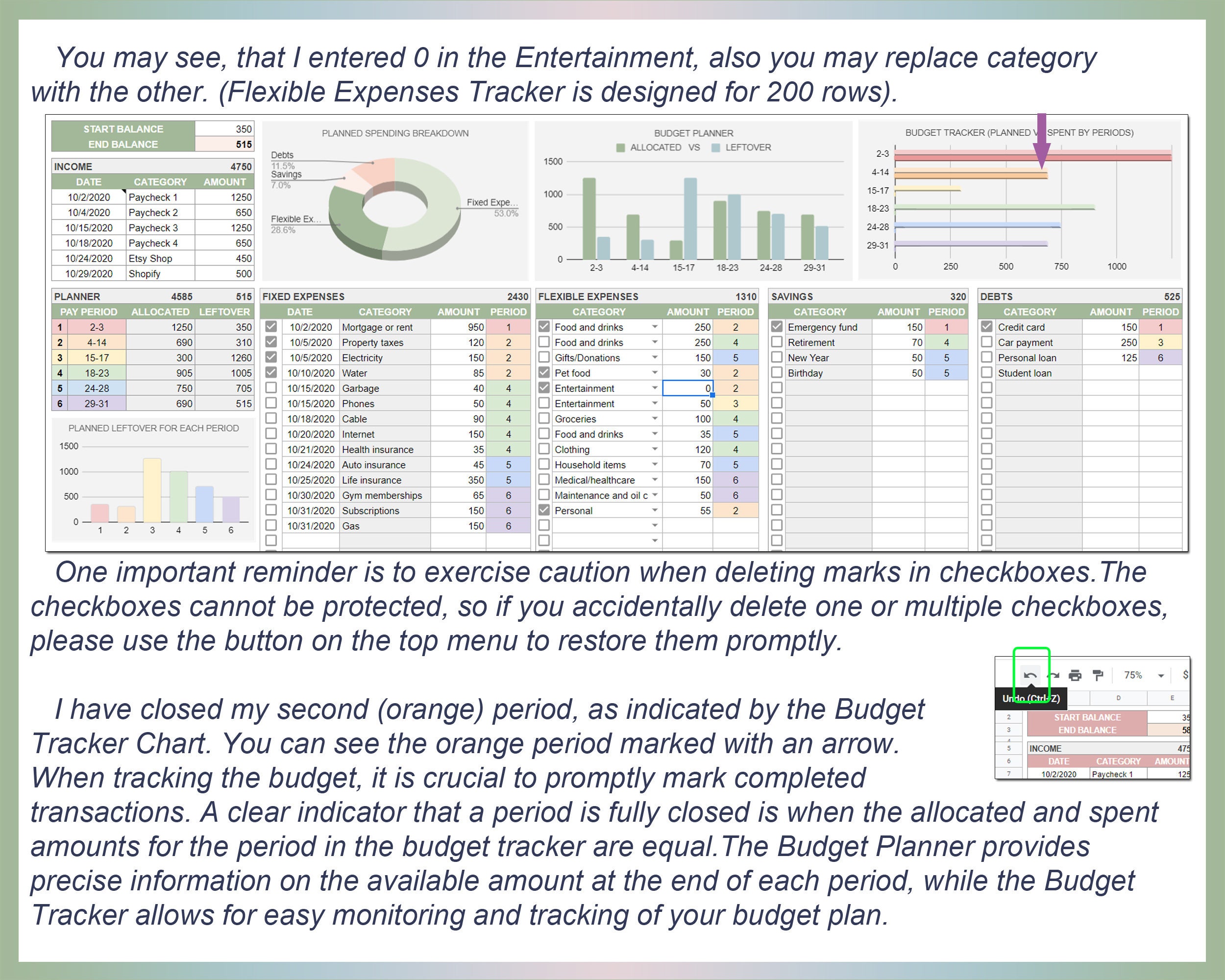 Monthly Budget by Paycheck, Budget Planner Spreadsheet, Budget Template ...