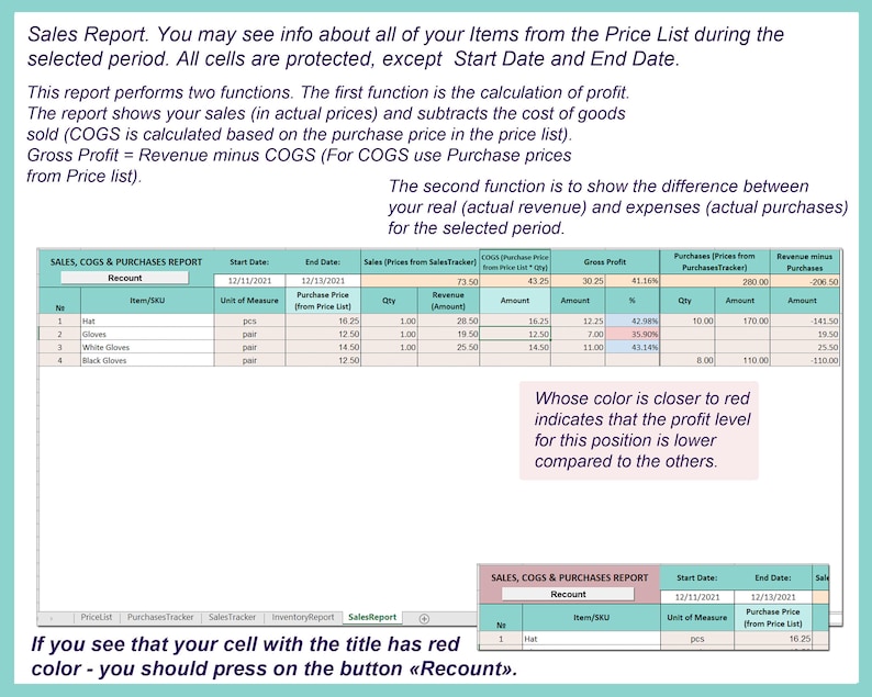 Reseller Sales Tracker Inventory Spreadsheet Excel Inventory System ...