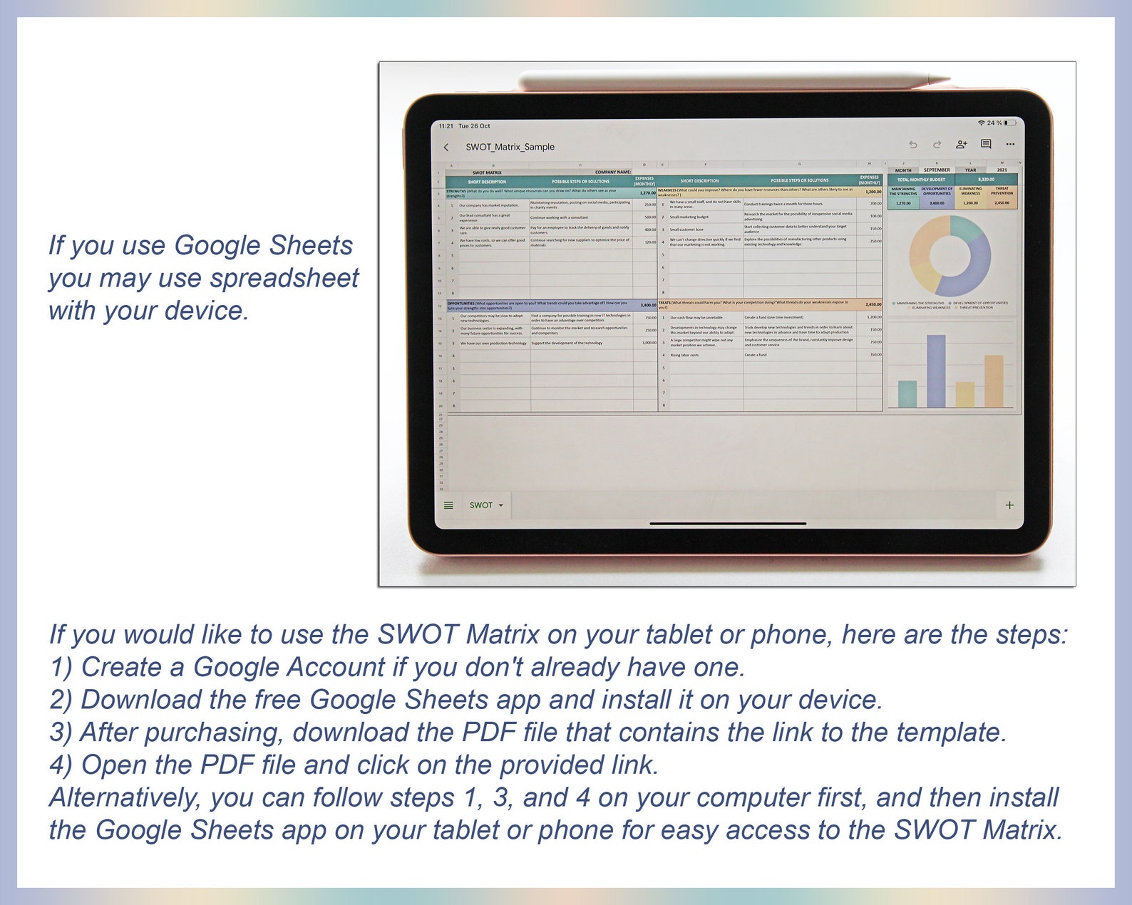 SWOT Analysis, Swot Matrix, Personal Swot Analysis, SWOT Analysis of a ...