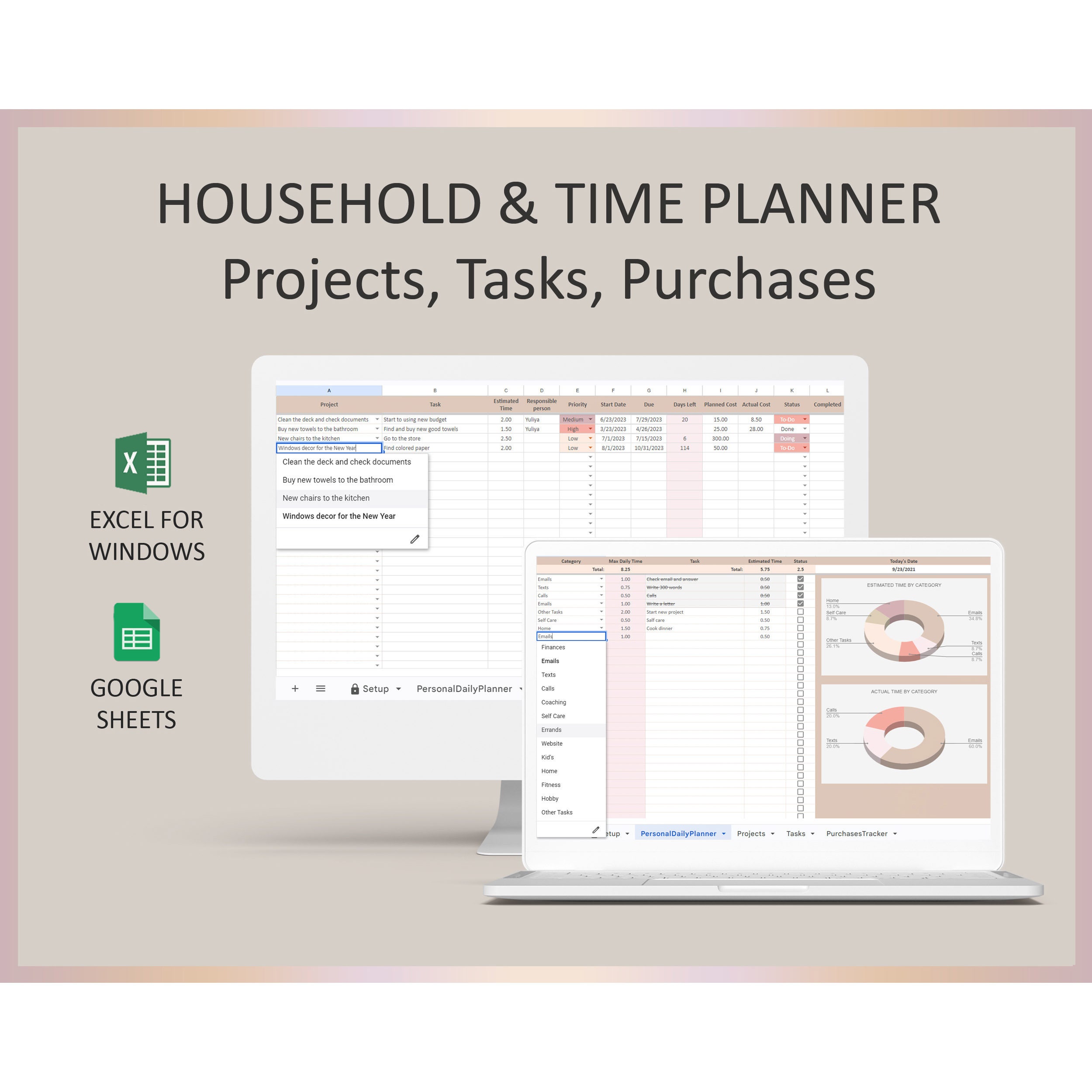 Task Management, Daily Routine Planner, Time Management, To-do List ...