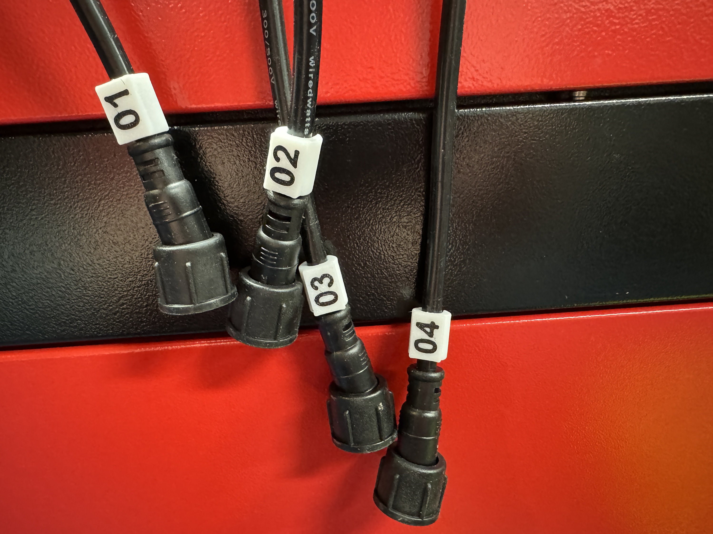 Xlights Pigtail Cable ID / Power Injection Wiring Labels Xconnect, Ray ...