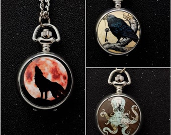 Gothic Pocket Watch | Etsy