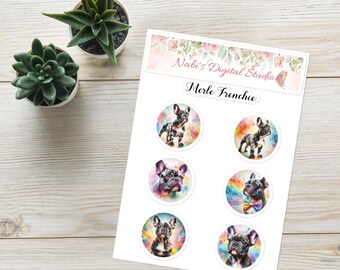 Peeking French Bulldog Sticker | Perfect for Car Windows | Waterproof ...