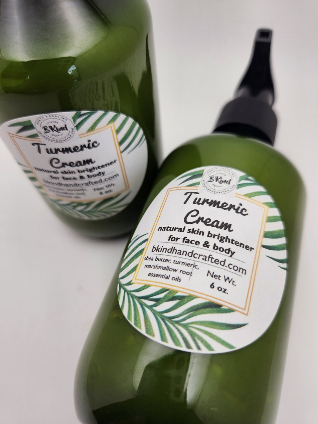 Turmeric Face Cream, Natural Tumeric Skin Brightening Facial ...