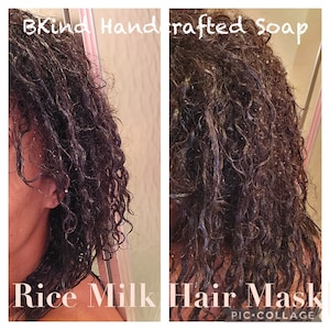 Essence Rice Milk Shampoo, All in One Shampoo Bar, Jasmine Rice Water ...