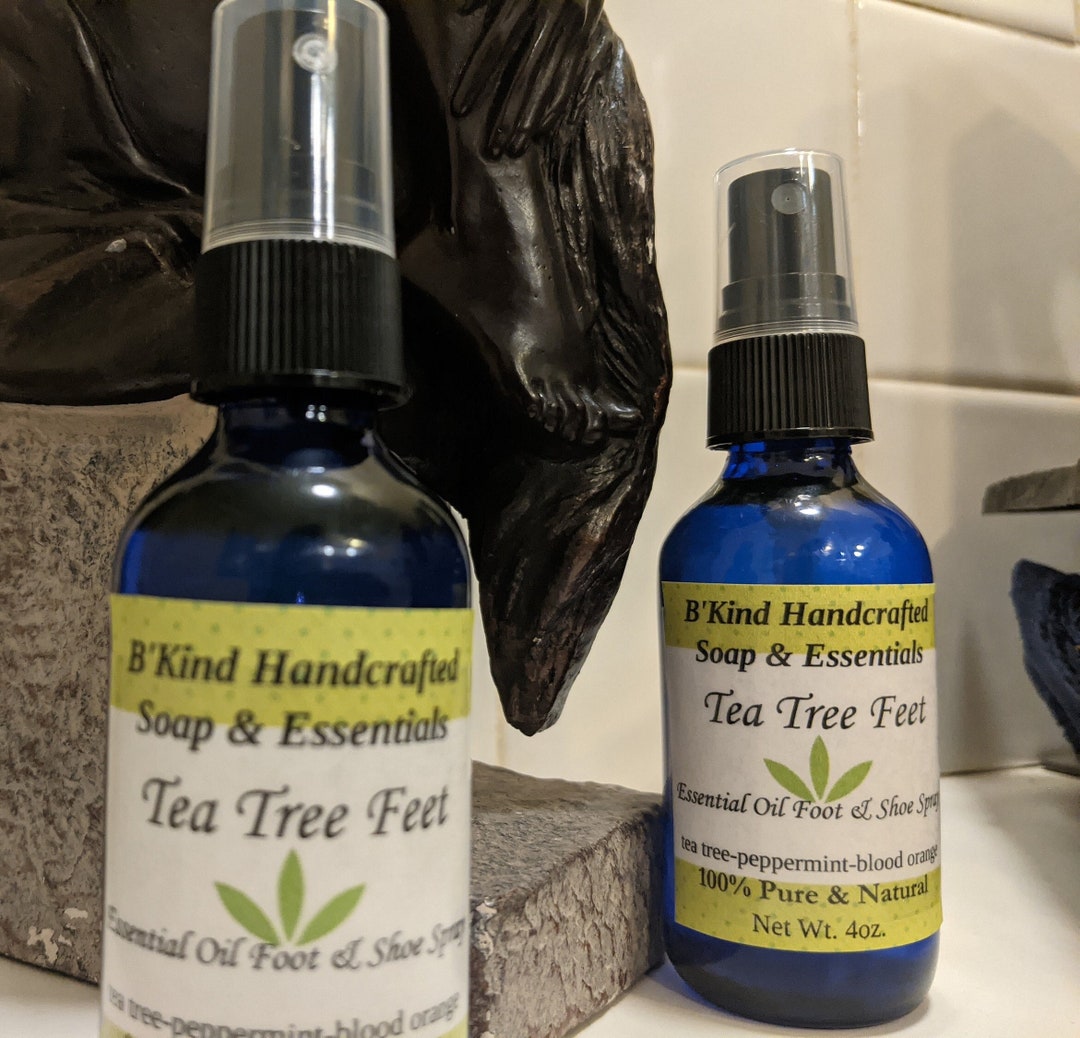 Tea Tree Feet Spray, Tea Tree Oil, Foot and Shoe Spray, Eliminate Feet ...