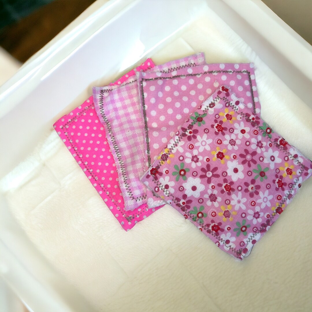 Reusable Wipes Pink - Etsy