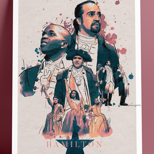 Hamilton Musical Poster - Etsy