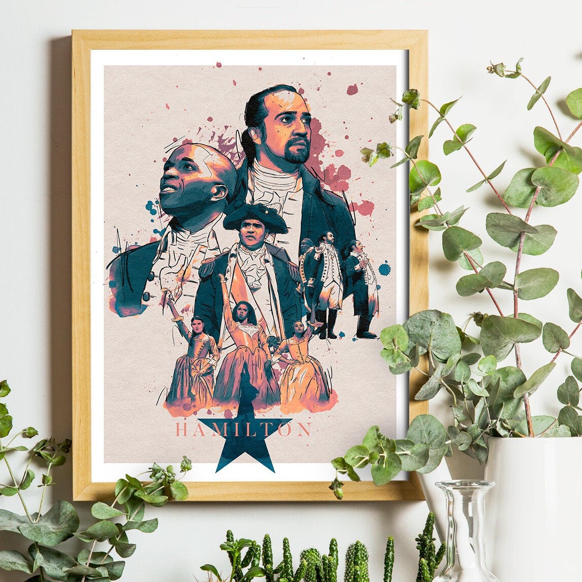 Hamilton Musical Poster A3 - Etsy