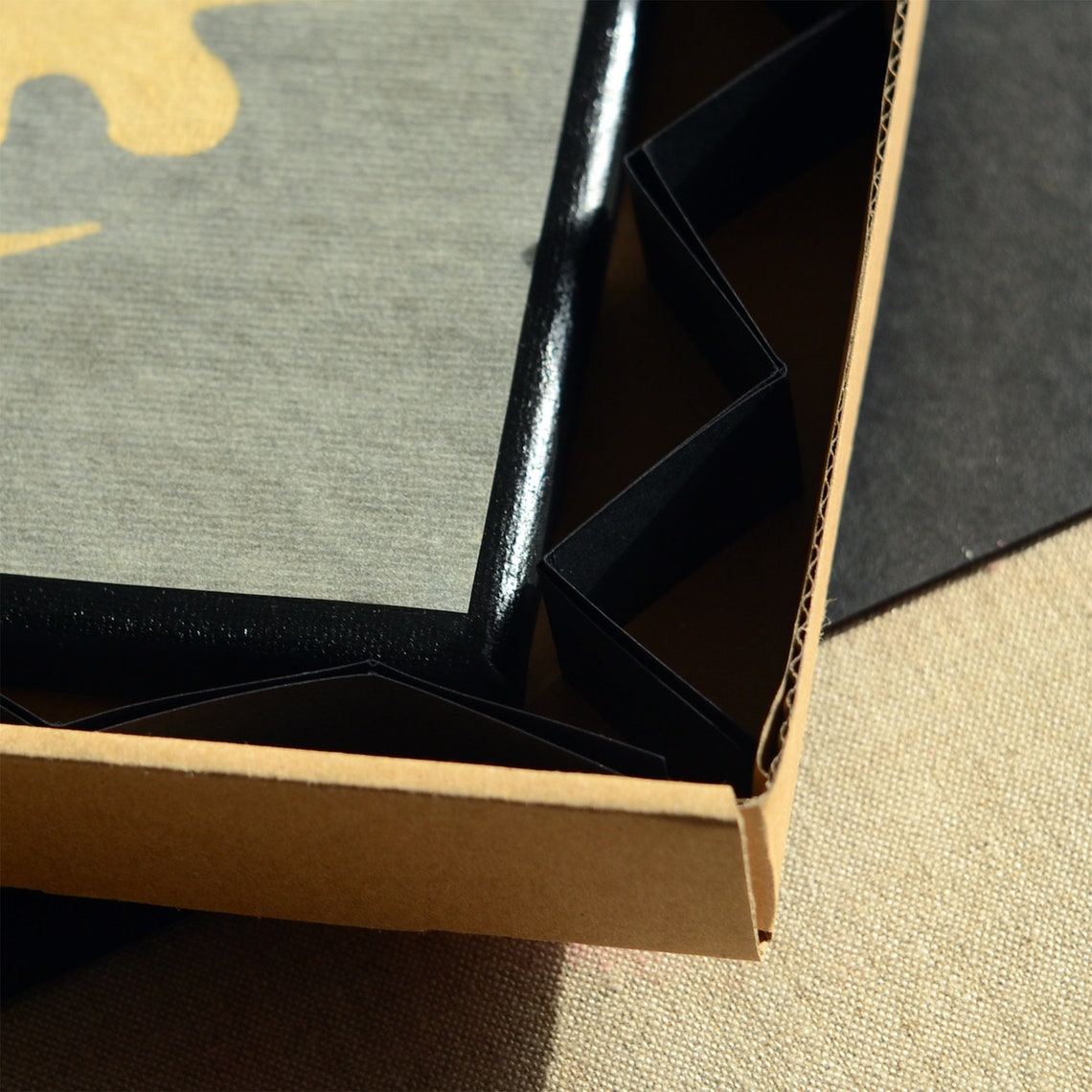 Math Teacher Gift Pi Oil Painting on Black Canvas 24k Gold - Etsy