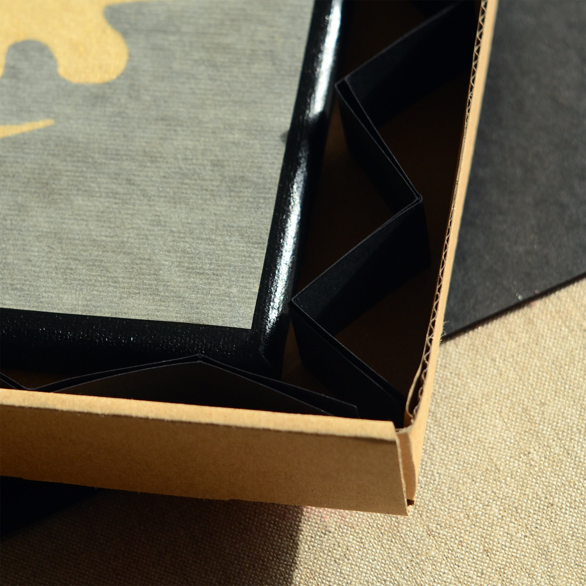 Math Teacher Gift, Pi, Oil Painting on Black Canvas, 24k Gold Leaf ...