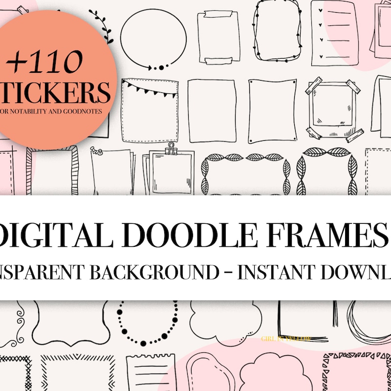 Doodle Frames - Etsy